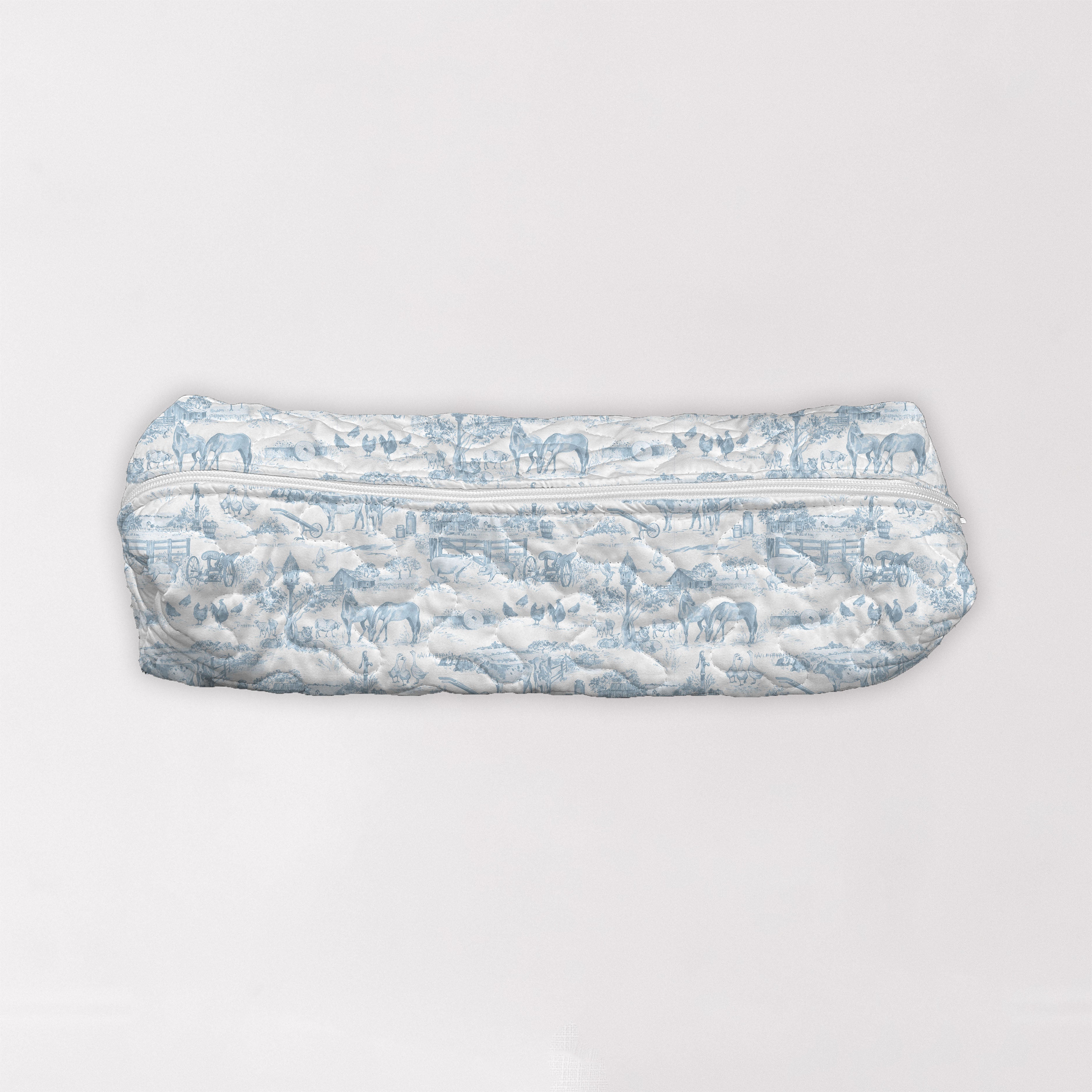 Aledo Toile Blue Quilted Hot Tools Bag – Ida Mae Home