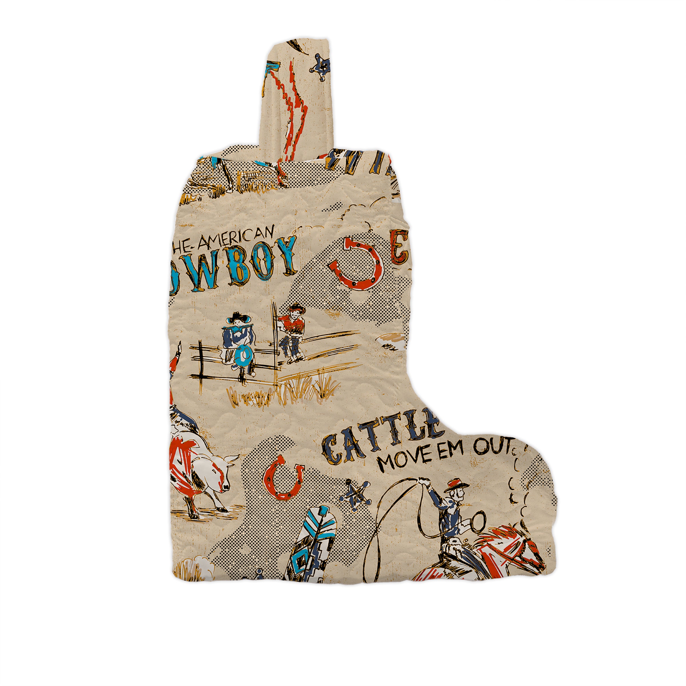 Cattle Drive Linen Quilted Boot Bag – Ida Mae Home