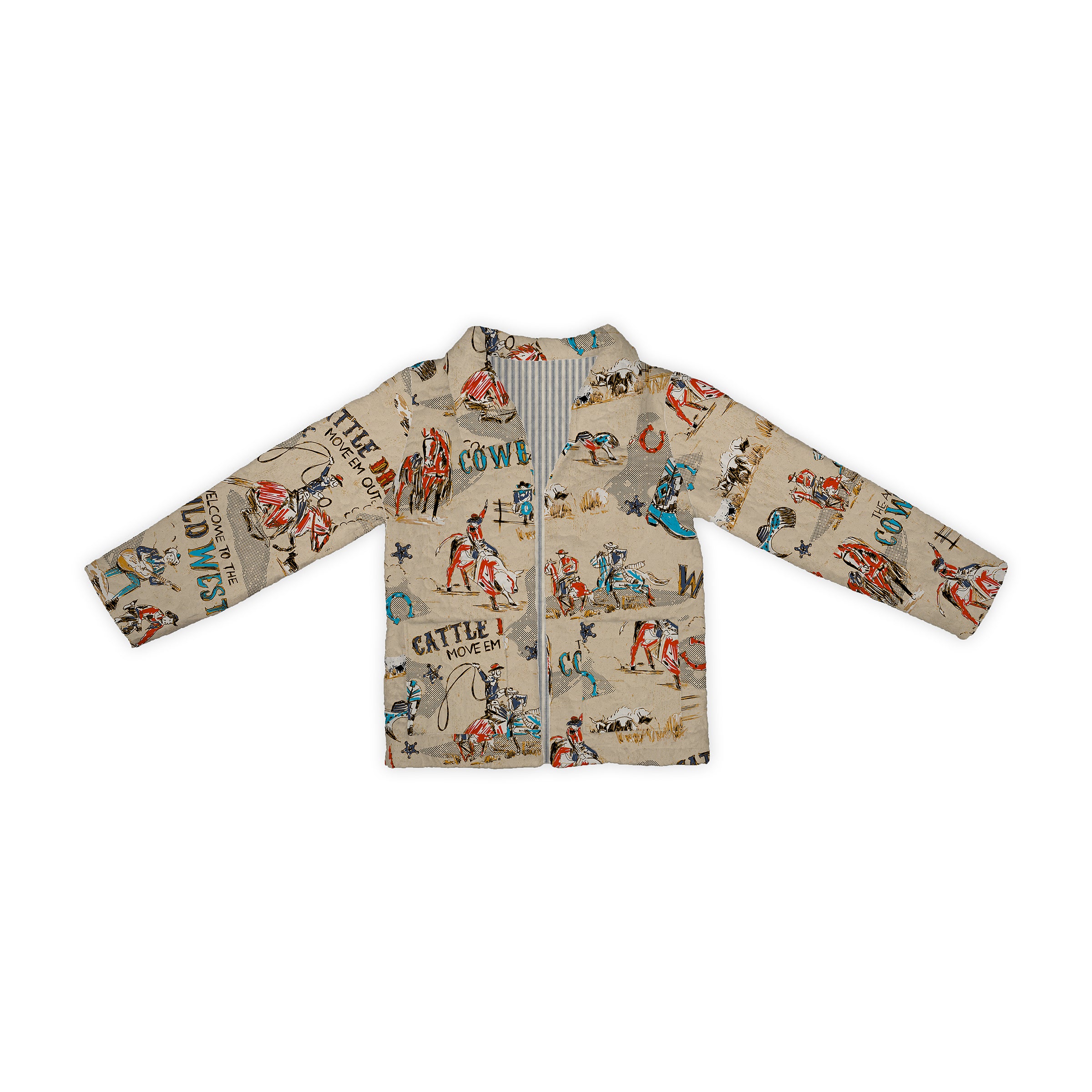 Cattle Drive Linen Quilted Jacket – Ida Mae Home