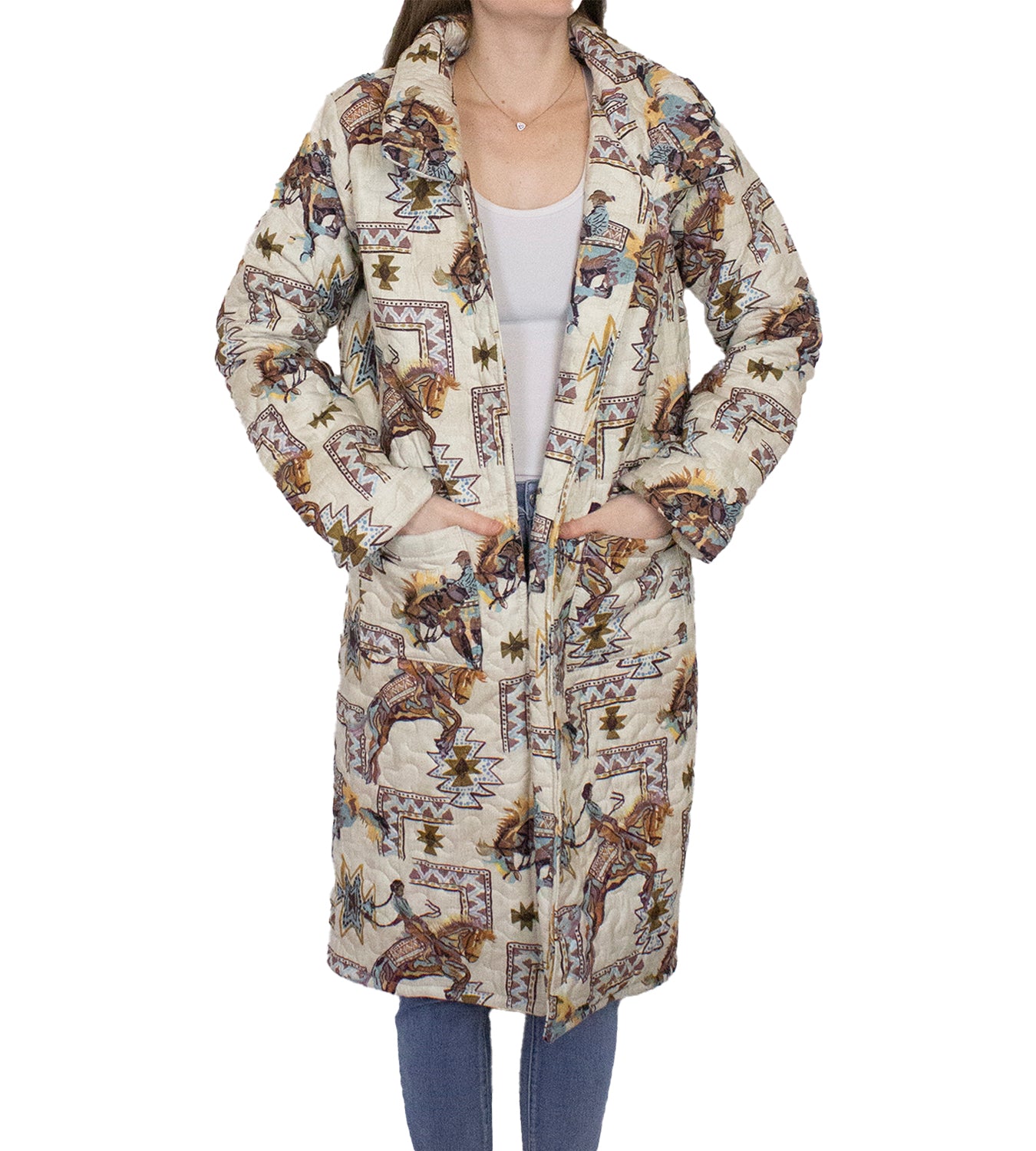 Kit Purple Quilted Duster – Ida Mae Home