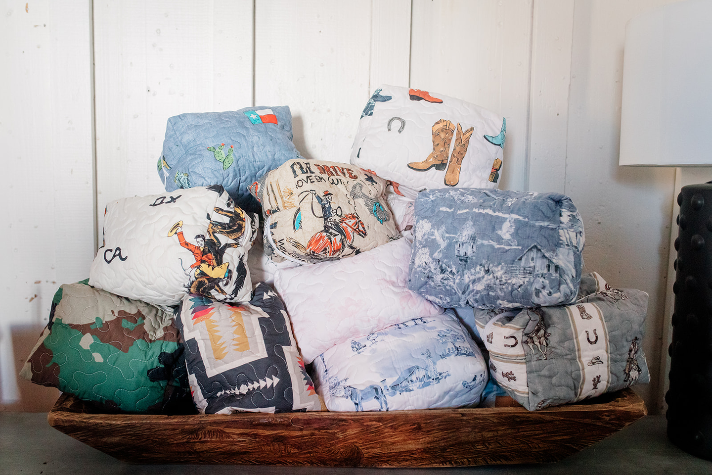 Quilted Makeup Bags Collection | Ida Mae Home