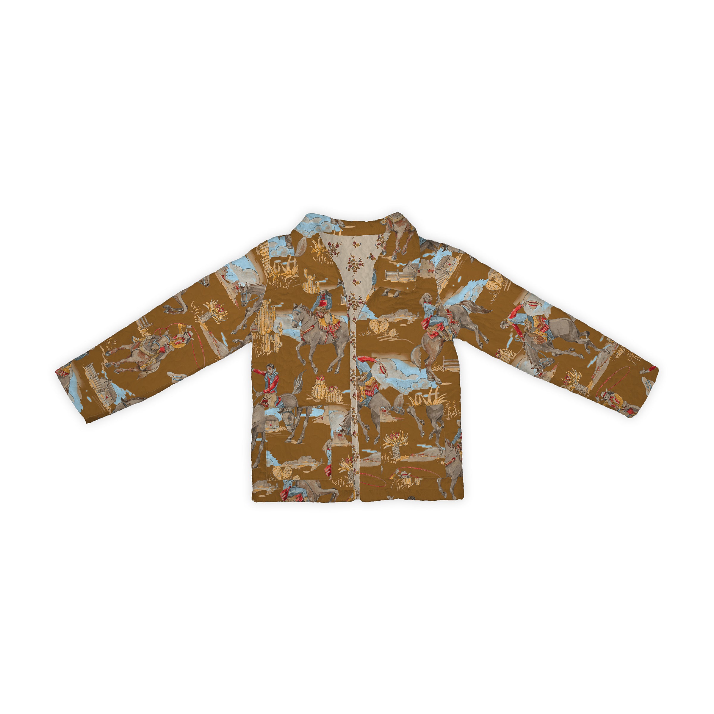 Birdie Gold Quilted Jacket – Ida Mae Home