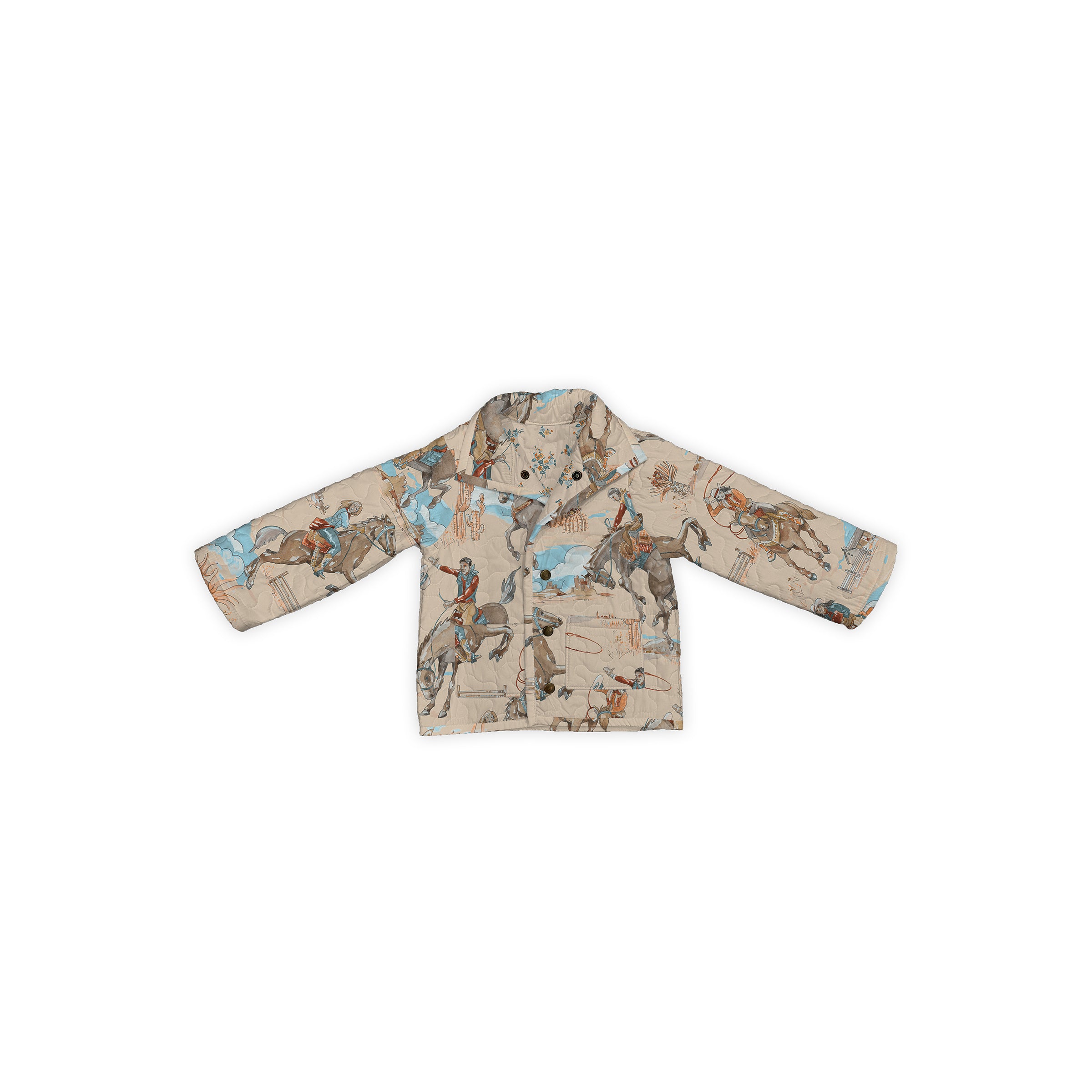 Birdie Pastel Youth Quilted Snap Jacket – Ida Mae Home