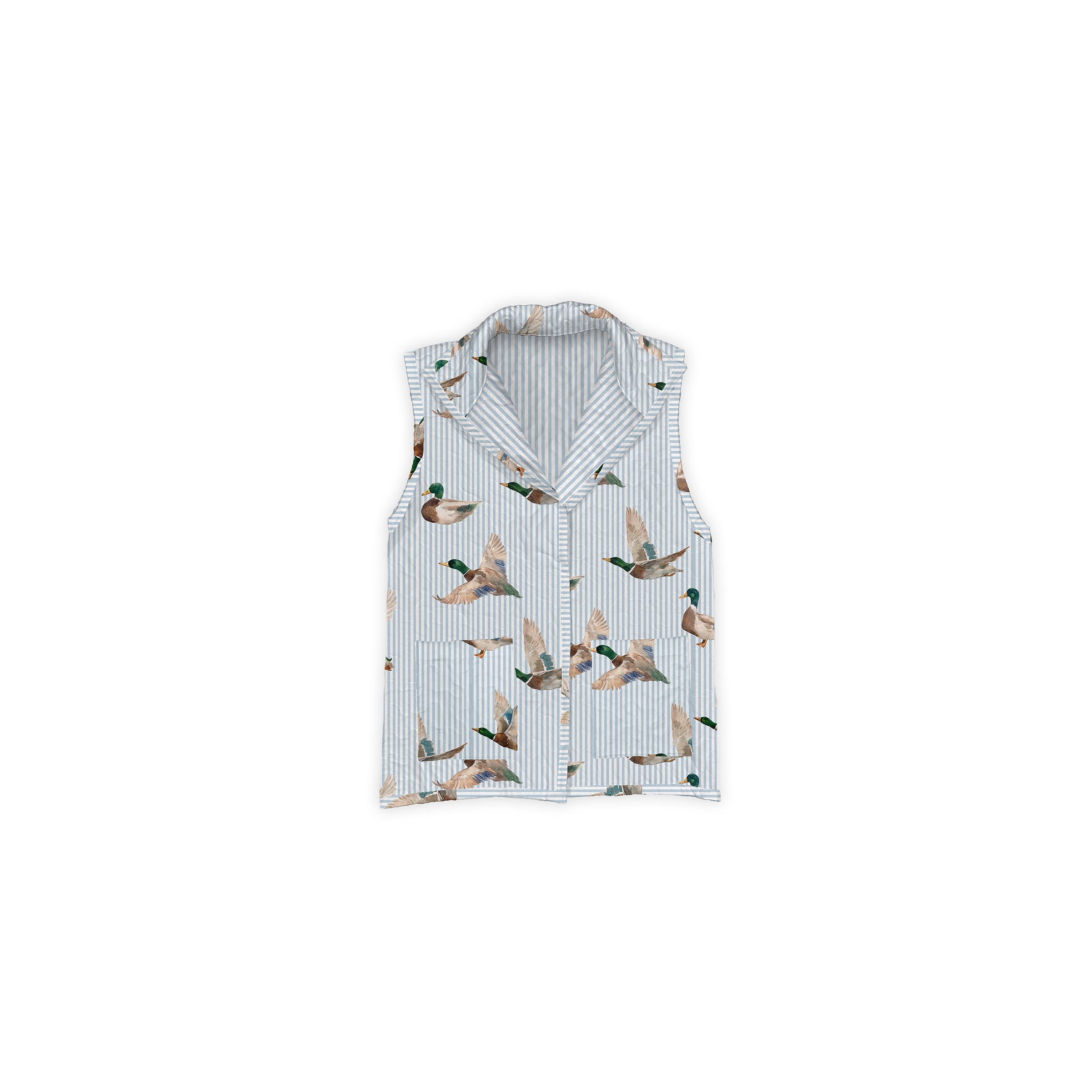 Mallory Ducks Blue Quilted Ruby Vest – Ida Mae Home