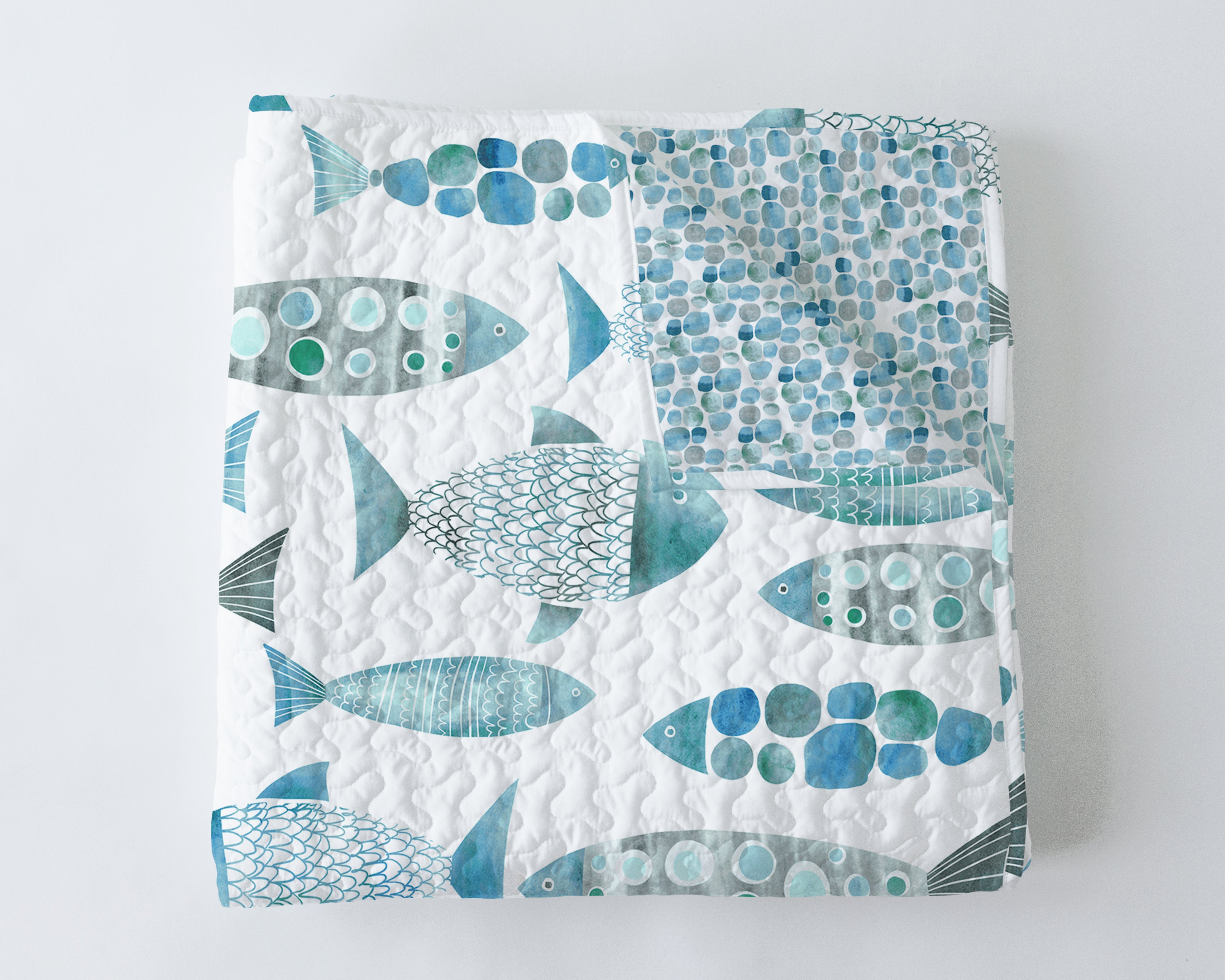 Noma Fish Baby Blanket – Ida Mae Home