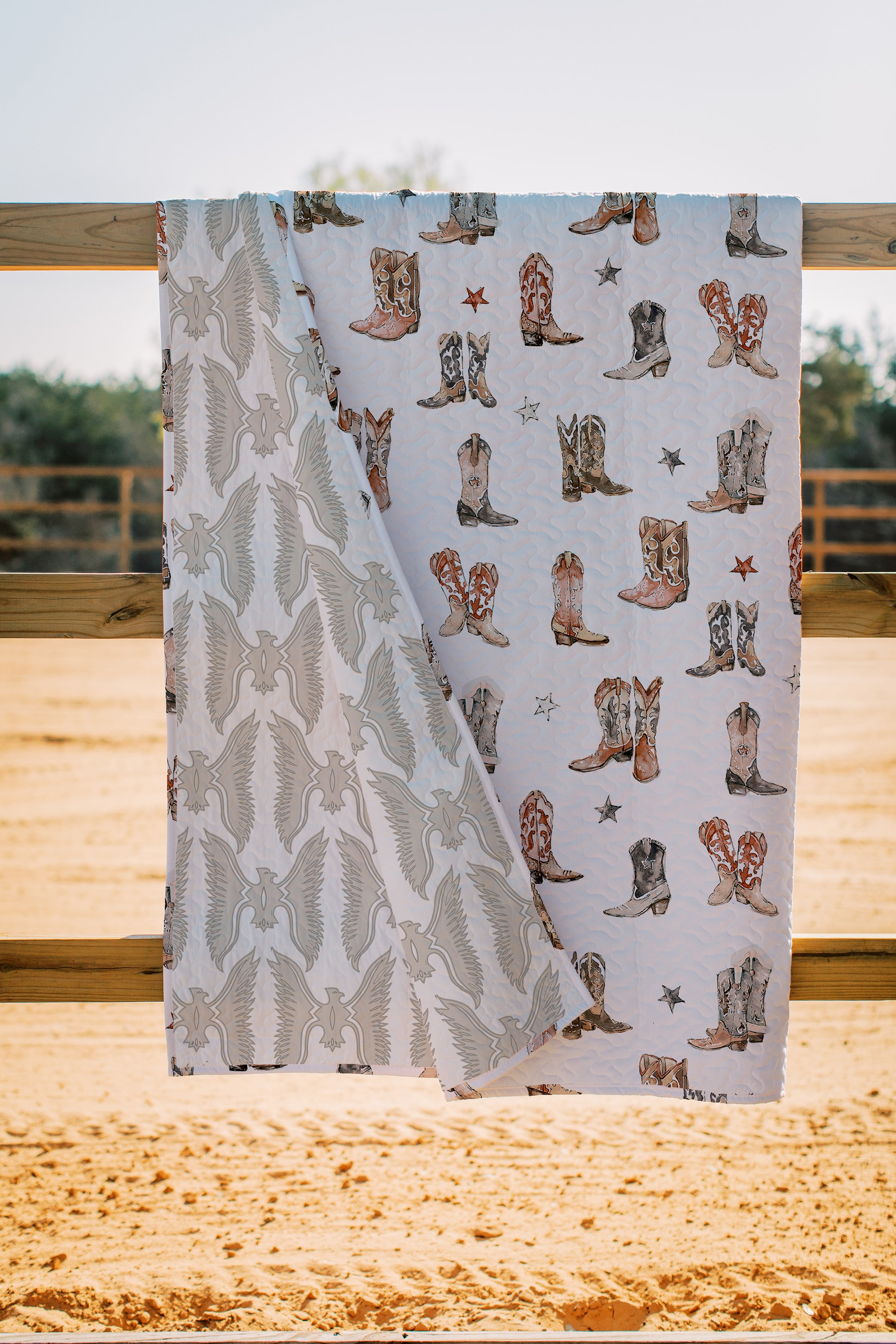 Western Boot Quilt Pattern The Quilting Squares Of Franklin | Shop