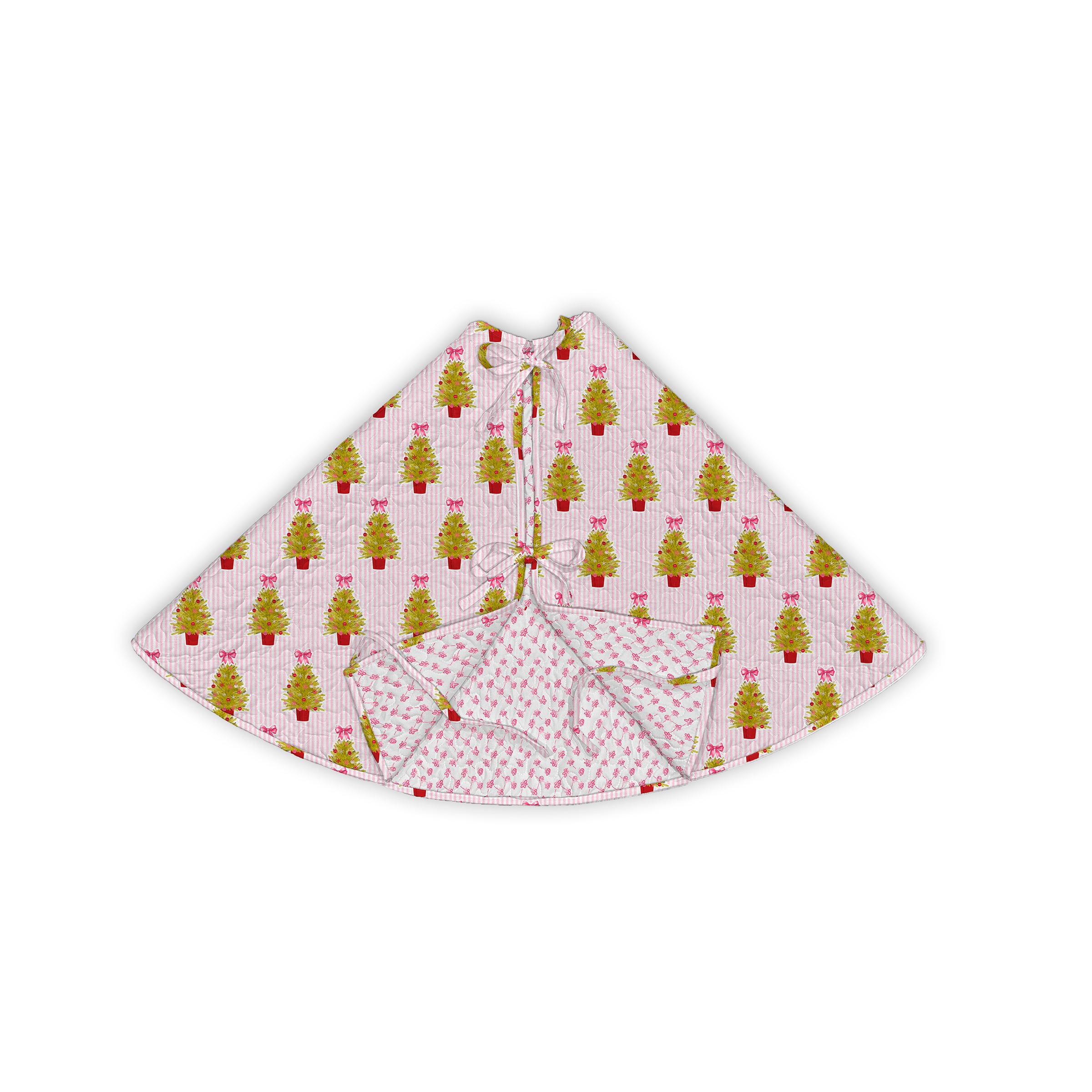 Tinsel Tree Pink Tree Skirt – Ida Mae Home